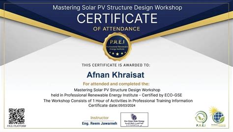 Mastering Solar Pv Structure Design Workshop At Professional Renewable