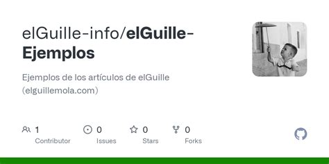 Github Elguille Info Elguille Ejemplos Ejemplos De Los Art Culos De