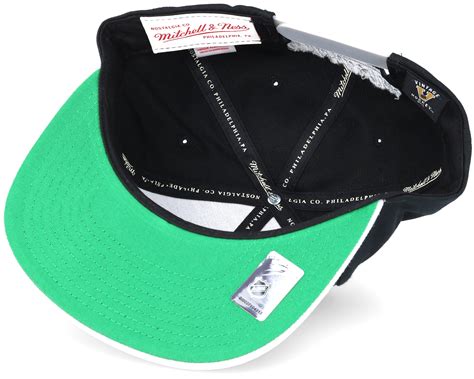 Los Angeles Kings Cursive Script Logo Black Snapback Mitchell And Ness