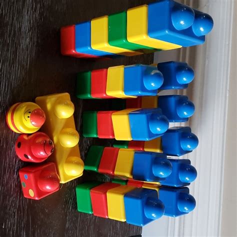 Lego Toys Vintage Rare Lego Duplo Primo Block Set 46 Pieces Poshmark