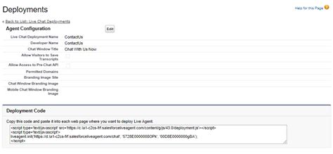 Guide How To Setup Live Agent In Salesforce Cirrusred