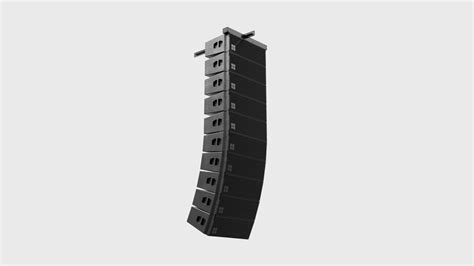 Concert Speakers Line Array Db J And Y Series By P3rless 3docean