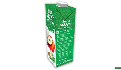 Buy Amul Masti Spiced Buttermilk 1l Online At Best Prices Wellness