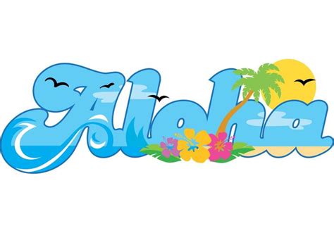 Aloha Hawaii Vector Free Vector Art At Vecteezy