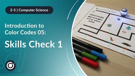 Introduction To Color Codes 05 Skills Check 1 Grades 35 Full