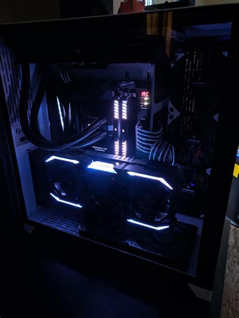 Vertical Gpu Mount Was A Success Lian Li O11 Dynamic Pcmasterrace