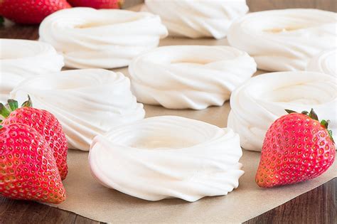How To Make Meringue Nests Charlottes Lively Kitchen