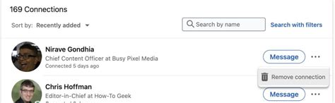 How To Remove A Connection On Linkedin Android Authority