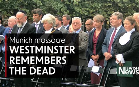 Moving Munich Olympic Massacre Commemoration Held At Westminster