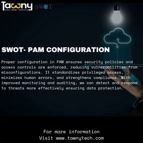 Configuration Cybersecurity Pam Itsecurity Accesscontrol… Swotpam