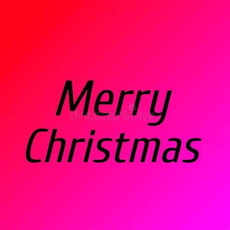 Merry Christmas Wishing Illustration Image Stock Illustration