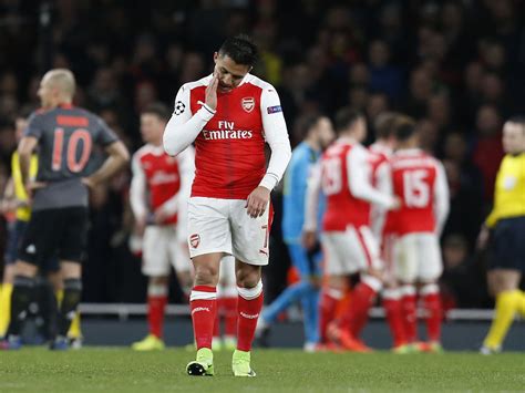 10 Man Arsenal Humiliated And Eliminated In Heavy Champions League