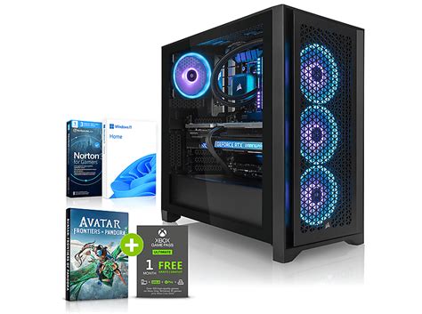 MEGAPORT Pro Gaming PC ICUE AMD Ryzen 9 7900X Windows 11 Home 64 Bit