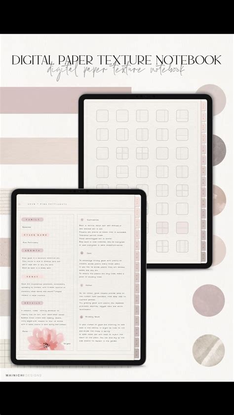 Undated Digital Planner Elevate Your Organization With Aesthetic And Cute Neutral Pastel Themes