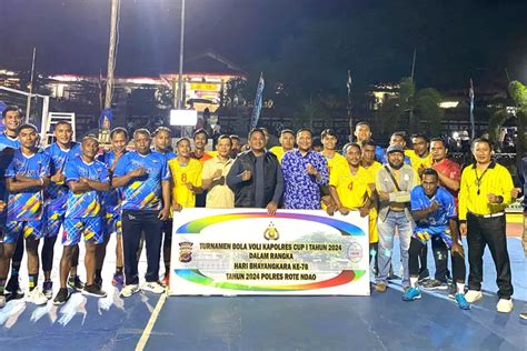 Final Kapolrse Cup Bhayangkara Rote Timur Vs WSN Lobalain Manajer