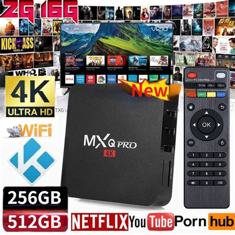 เรอในประเทศไทยใหม MXQ PRO Android 10 4K HD TV BOX รองรบ RAM8G ROM