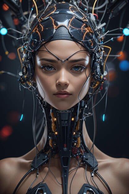 Premium Ai Image Neural Network Innovator A Futuristic Superhuman Inventor Pioneering