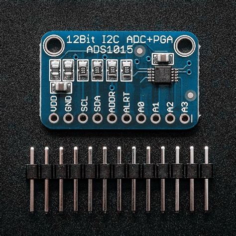 ads1015 ultra small 12 bit precision analog to digital converter adc development board