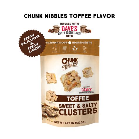 New Flavor Toffee Chunk Nibbles