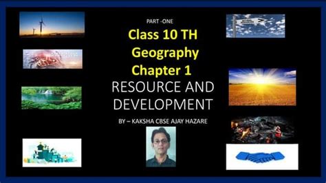 Resource Concept And Classification Ppt