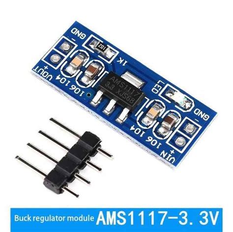 Comprar 5x módulo regulador de tensão AMS1117 3 3 Arduino ESP32 3 3V