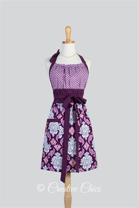 Cute Kitsch Retro Apron Handmade Full Womens Apron In Joel Etsy