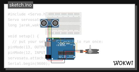 palang pintu nau wokwi esp32 stm32 arduino simulator