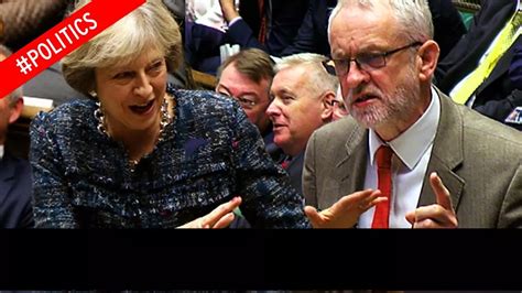 Pmqs Recap Jeremy Corbyn And Theresa May Face Off With Tories At War