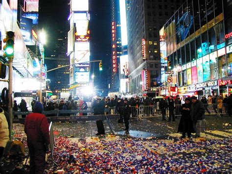 New Year Celebrations In Times Square Wired New York