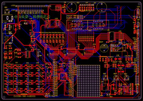 蓝桥杯dayin PcbDoc 资源 嘉立创EDA