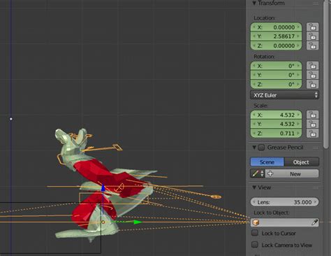 Animation Particle System Domain Box Deforms The Character Smoke