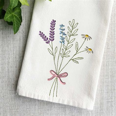 Wildflower Bunch 1552 Embroidery Village LLC