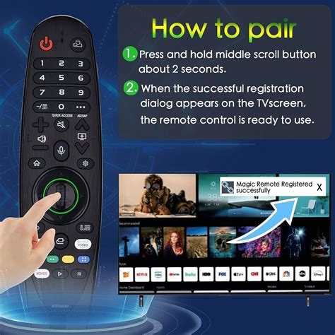 Universal AKB75855501 Voice Magic Remote Control For LG MR20GA OLED