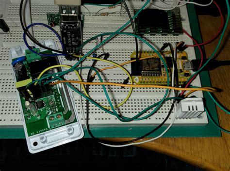 Adding A DHT Temperature And Humidity Sensor To The Sonoff Dangerous Prototypes
