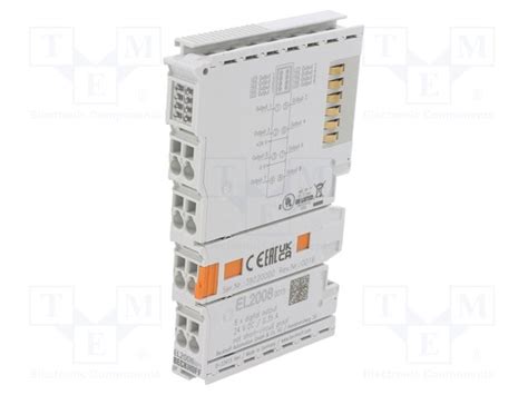 El2008 0015 Beckhoff Automation Digital Output 24vdc Ip20