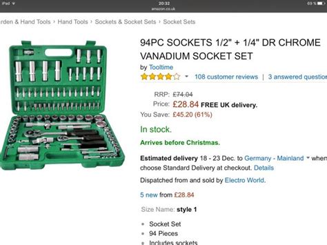 Bargain High Quality Socket Set From Lidl General Chat Arbtalk