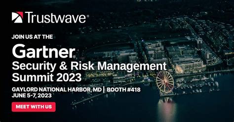 Gartner Security And Risk Management Summit 2023 Tom Powledge