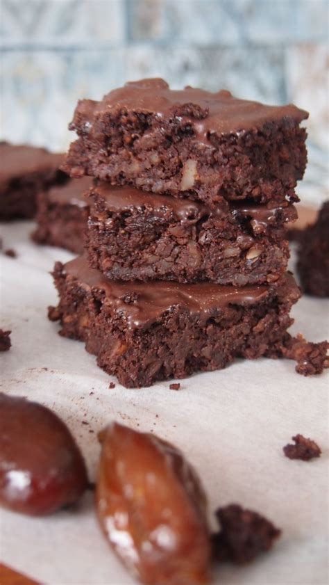 Vegane Gesunde Brownies Ohne Mehl Zucker Und Fett Brownies