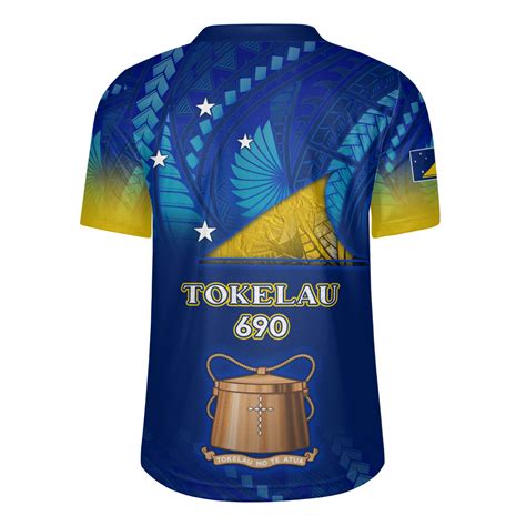 Tokelau Flag Color With Traditional Patterns Mens All Over Printing