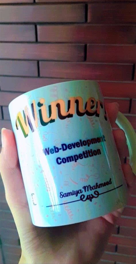 Samiya Mahmood On Linkedin Winner Webdeveloper Webdesigner Frontend