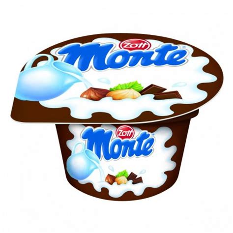 Mliječni desert Monte ili Monte white Akcija Njuškalo katalozi