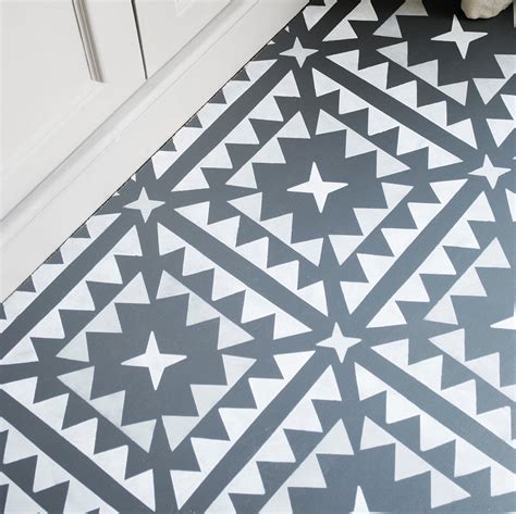 Large Hammam Floor Stencil Nicolette Tabram