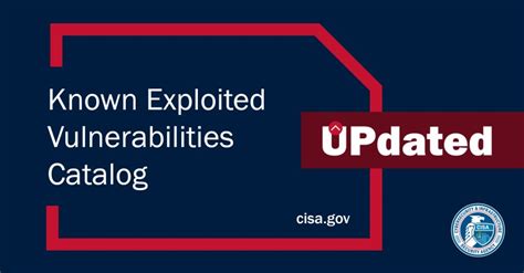 Lisa Laxton On Linkedin Known Exploited Vulnerabilities Catalog Cisa