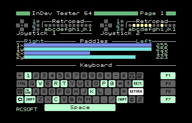 CSDb InDev Tester 64 V0 1 2 By Retrocomputacion 2022