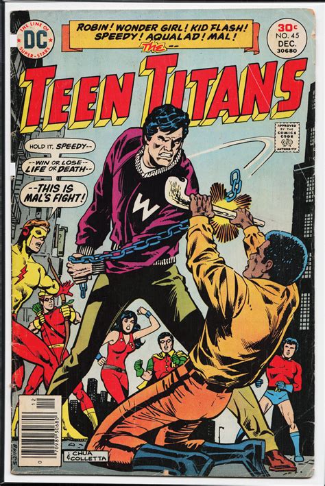 Teen Titans 45 1976 Teen Titans Key Issue Comic Books Bronze Teen Titans 45 1976 Teen Titans Key Issue Comic Books Bronze