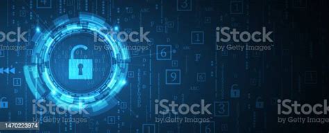 비즈니스 배경을 위한 인터넷 디지털 보안 기술 개념 회로 기판잠금 0명에 대한 스톡 벡터 아트 및 기타 이미지 0명 데이터 맹꽁이자물쇠 Istock