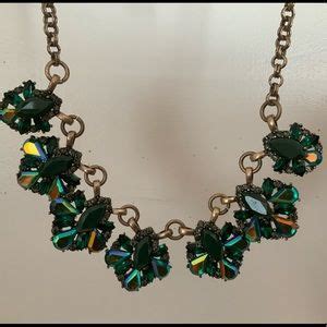 Green Francesca S Collections Statement Necklace On Poshmark