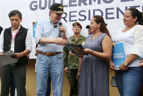Más de 600 familias de Esmeraldas recibieron títulos de propiedad para