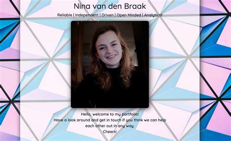 Nina Van Den Braak On Linkedin New Year New Website Check Out My Improved Portfolio Page That