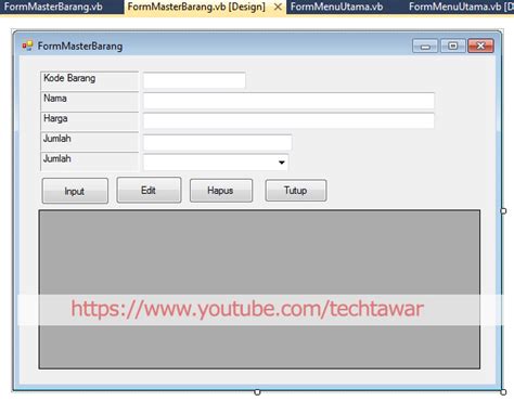 membuat aplikasi penjualan vb database mysql part 4 jnm